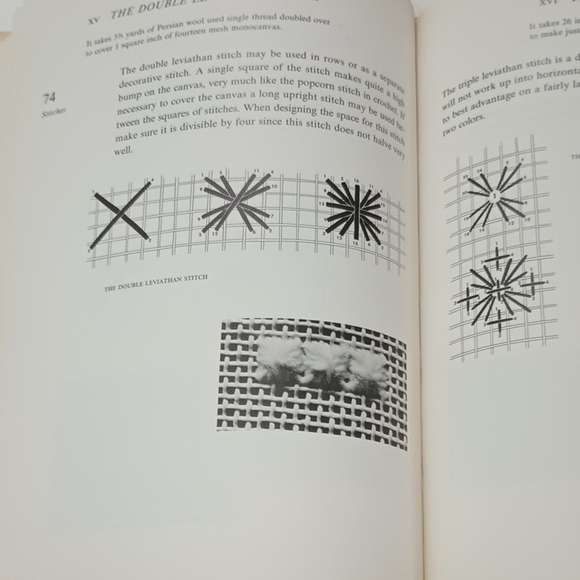 Office | 22 1964 Needlepoint By Hope Hanley Hardcover Stitch Diagrams ...